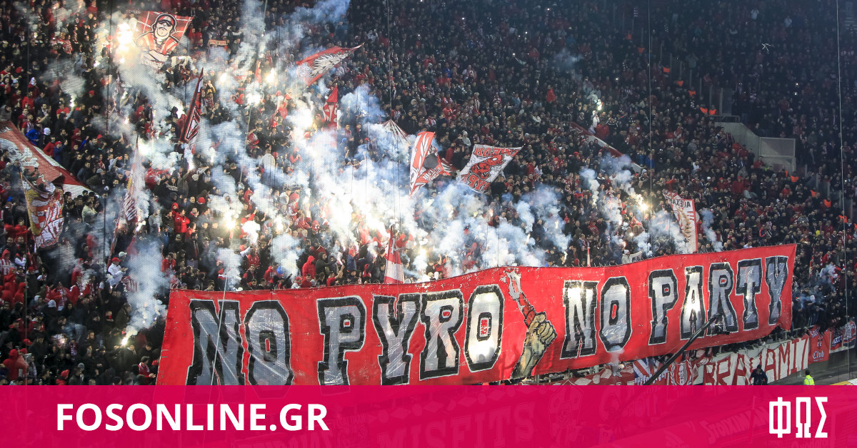 Ολυμπιακός-ΑΕΚ: No Pyro No Party και η νύχτα μέρα στο «Καραϊσκάκης ...