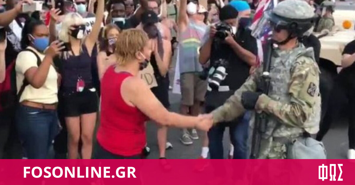 ΗΠΑ: Συγκέντρωση έξω από τον Λευκό Οίκο - 1.600 στρατιώτες στην ...