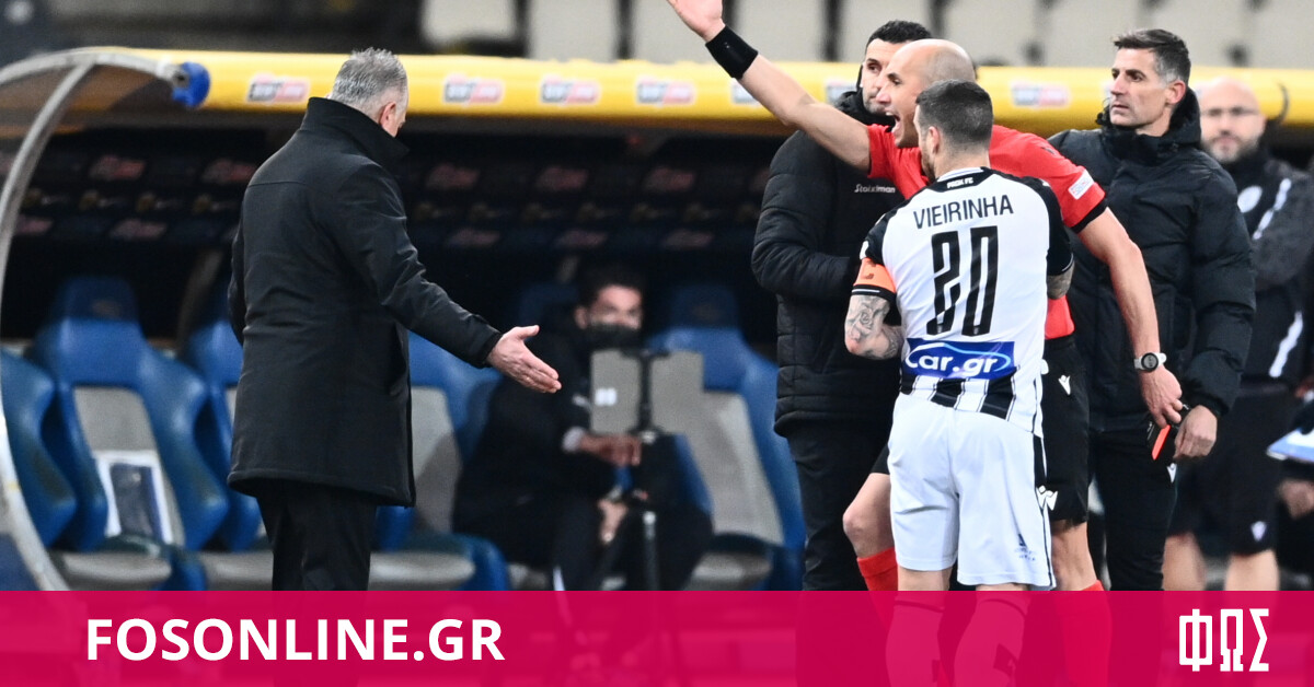 ΑΕΚ - ΠΑΟΚ: Αποβλήθηκε ύστερα από χρήση VAR ο Τσιγγάρας - Fosonline
