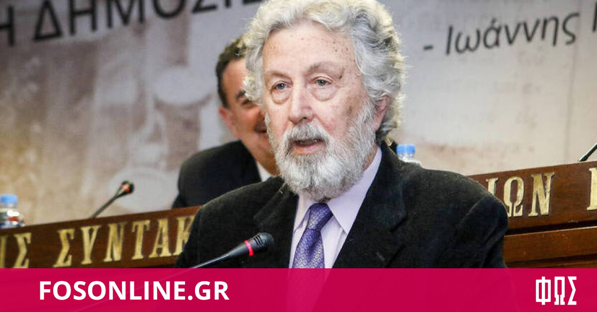 Η αίθουσα Τύπου στα Άνω Λιόσια μετονομάζεται σε «Φαίδων Κωνσταντουδάκης ...