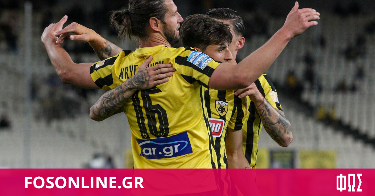 ΑΕΚ-ΠΑΣ Γιάννινα 3-0: Πρώτη εντός έδρας νίκη στα πλέι οφς κι ισόβαθμη ...