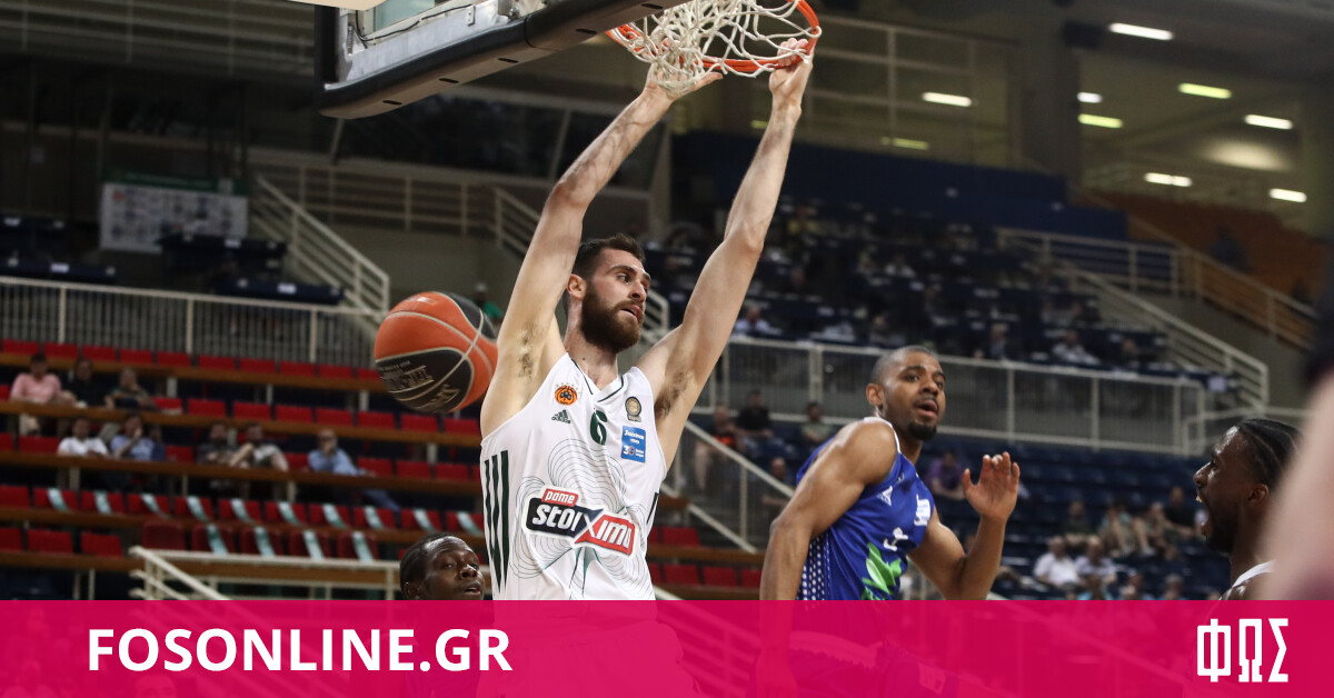 Παναθηναϊκός – Λάρισα 94 - 82: Αντέδρασε και έκανε το 2-1 (highlights ...