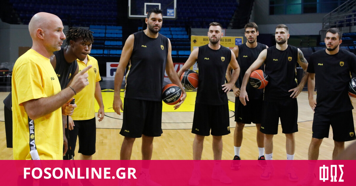 ΑΕΚ: «Πρώτη» στο κλειστό Άνω Λιοσίων για την «Ένωση» (pics) - Fosonline