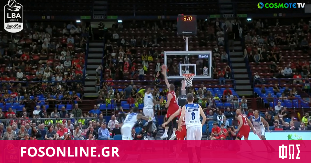 Αρμάνι Μιλάνο - Μπρέσια: Τρελό φινάλε και ΑΠΙΣΤΕΥΤΗ τάπα του Μέλι για ...