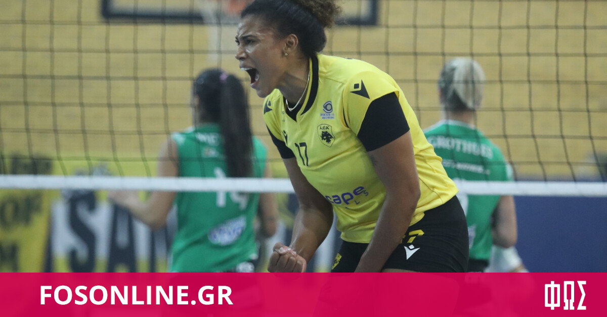 ΑΕΚ-Παναθηναϊκός 3-1: Με «βόμβες» της Κουβανής Σίλβα - Fosonline