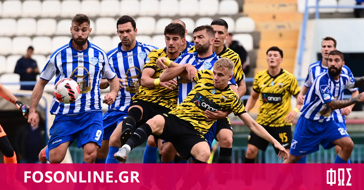 Αιγάλεω - ΑΕΚ Β' 1-1: Από ένα ημίχρονο στο «Στ. Μαυροθαλασσίτης ...