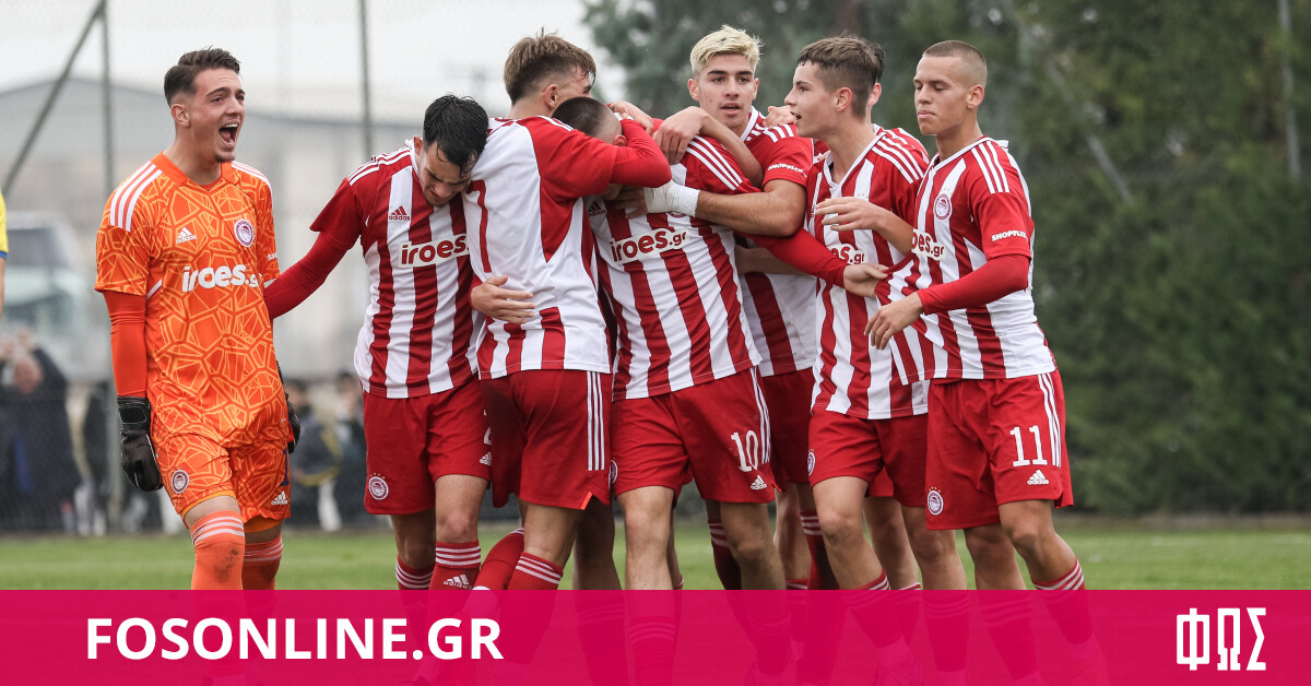 Super League K19: Νίκη του Ολυμπιακού επί του Αστέρα Τρίπολης με 2-1 ...