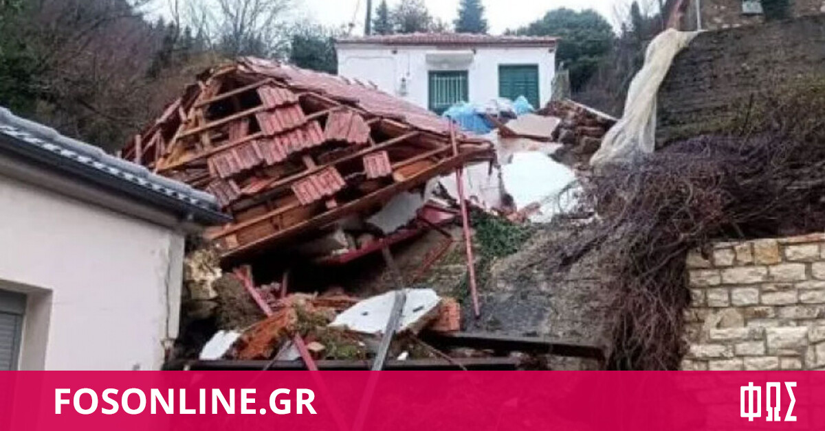 Άρτα: Κατολίσθηση στους Μελισσουργούς – Παρασύρθηκαν δύο σπίτια - Fosonline