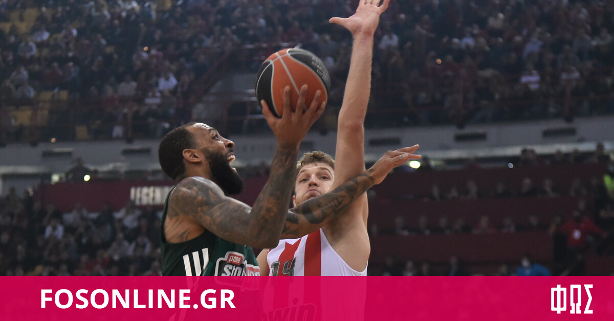 Βαθμολογία EuroLeague: 3ος ο Ολυμπιακός, 10ος ο Παναθηναϊκός - Fosonline