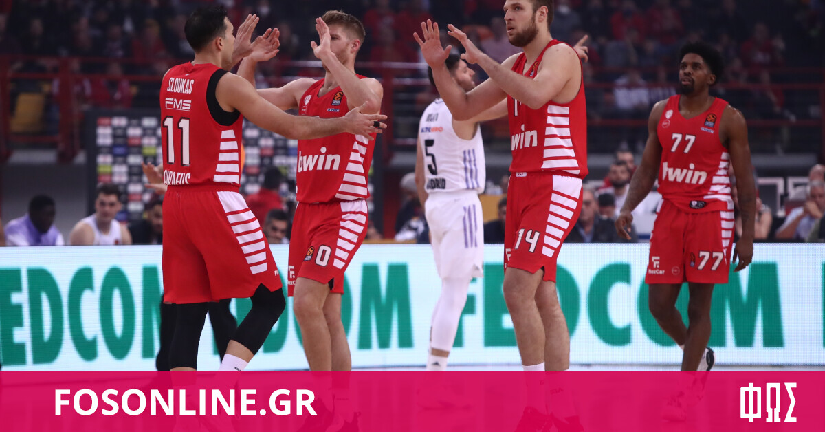 Ολυμπιακός – Ρεάλ Μαδρίτης 73-60: Άμυνα και ΣΕΦ…κατάπιαν τη Ρεάλ ...