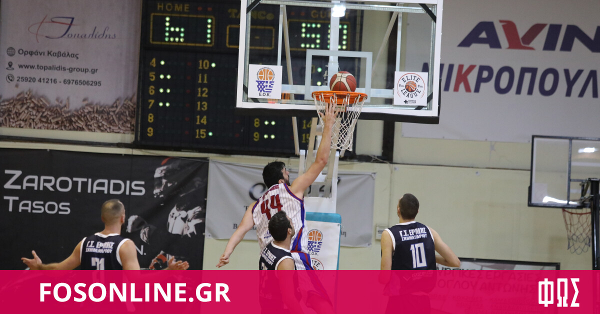 Elite League: Η Ελευθερούπολη 6η σερί νίκη και έπιασε κορυφή ...