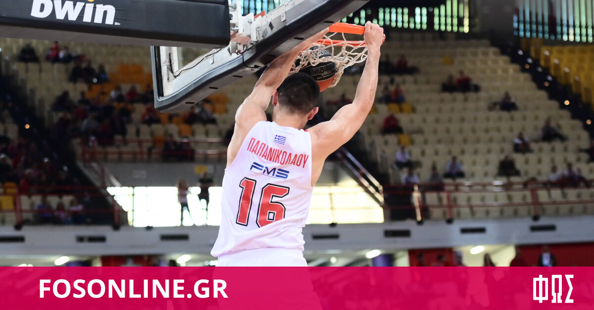 Ολυμπιακός - Άρης: Συνεχόμενοι πόντοι από τον Παπανικολάου (vid ...