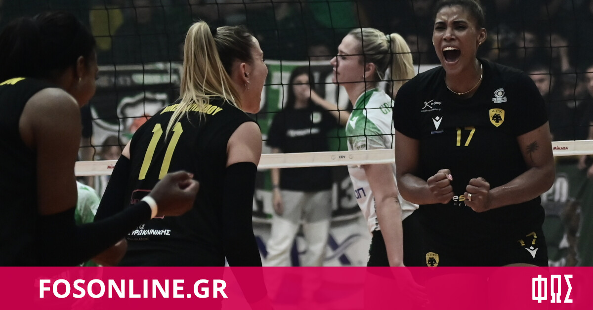 Παναθηναϊκός-ΑΕΚ 1-3: Ισοφάρισε ο «δικέφαλος» (highlights) - Fosonline