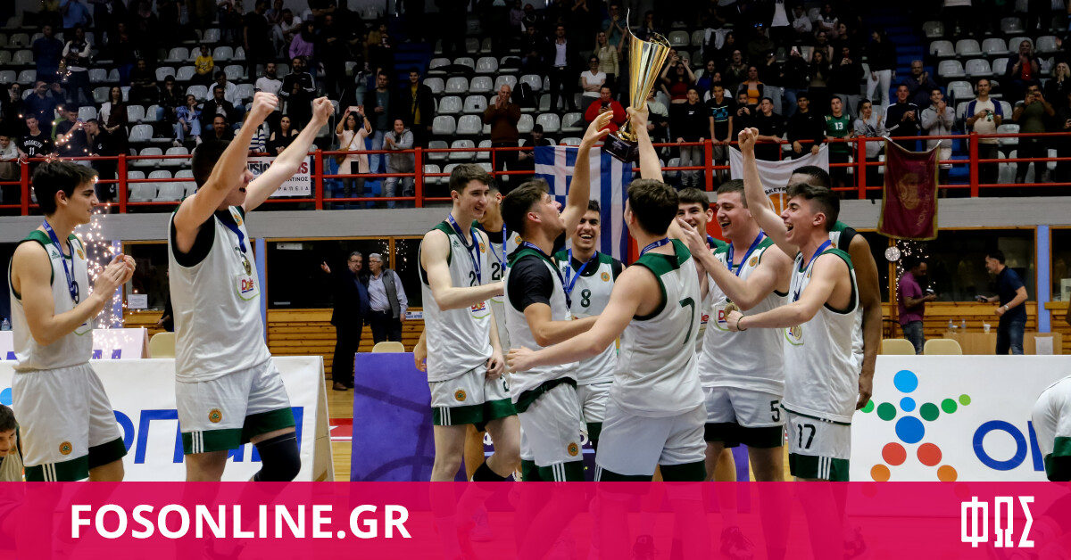 Πανελλήνιο Εφήβων: Ο Παναθηναϊκός το χρυσό, 93-60 το Περιστέρι - Fosonline
