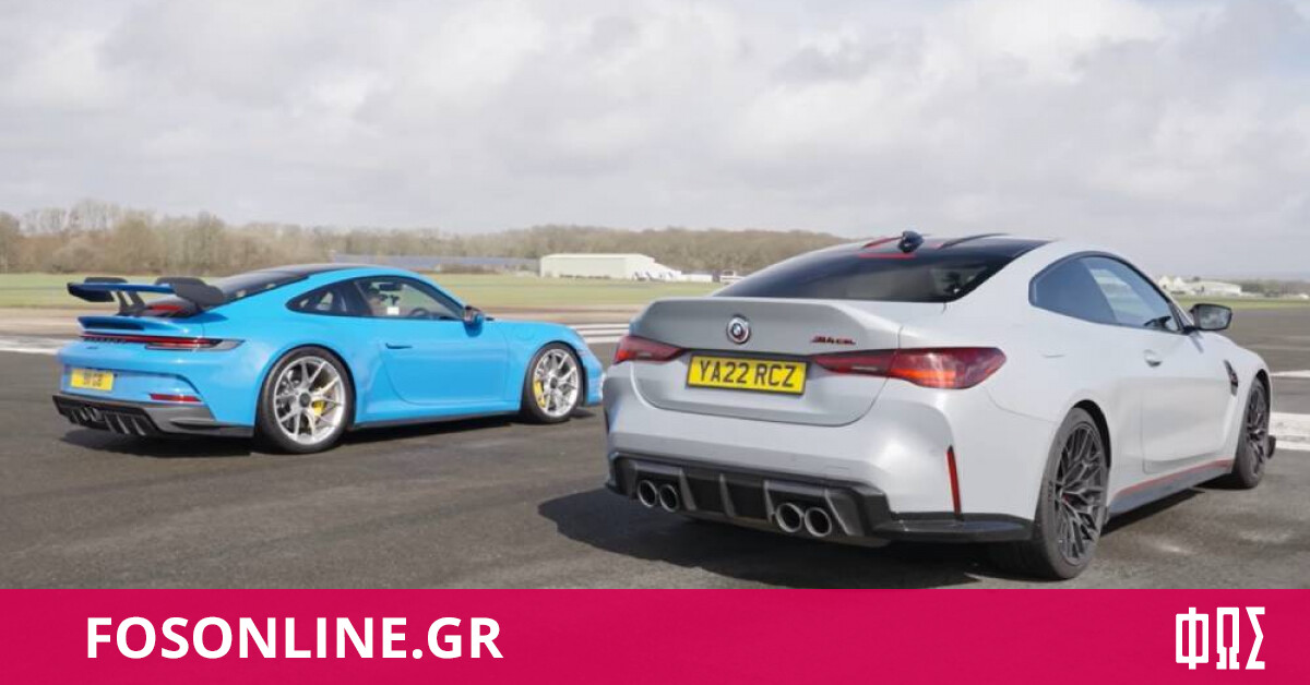 Η πιο hardcore κόντρα: BMW M4 CSL vs Porsche 911 GT3 - Fosonline