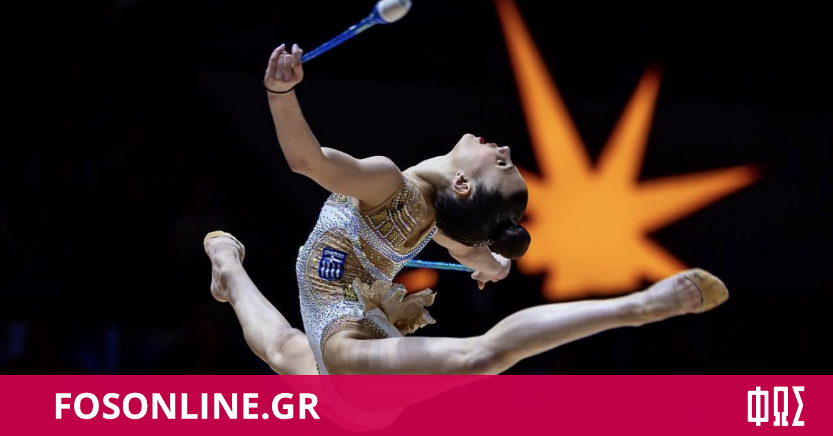 Έκτη η Λύτρα στις κορύνες στον τελικό του Παγκοσμίου Κυπέλλου Ρυθμικής ...
