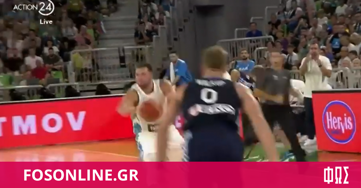 Σλοβενία - Ελλάδα: ΜΑΓΙΚΗ no-look σκαστή ασίστ του Ντόντσιτς και η ...