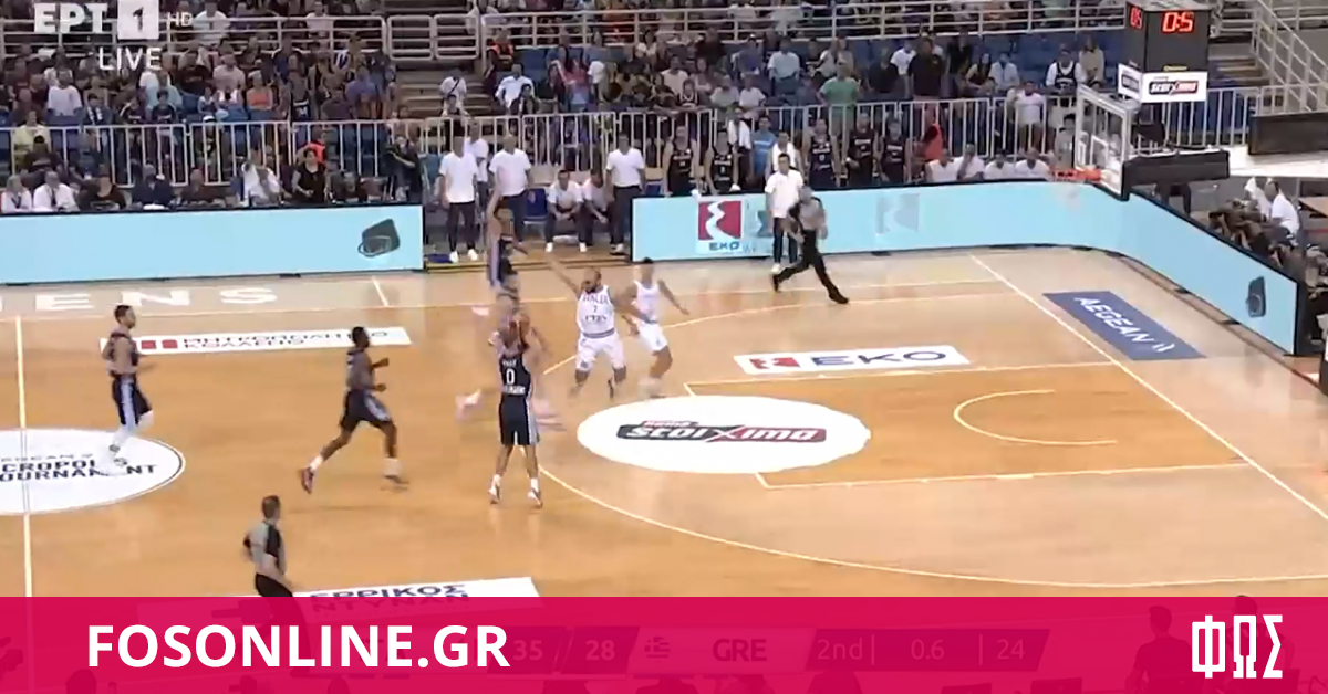 Ελλάδα - Ιταλία: ΑΔΙΑΝΟΗΤΗ προσποίηση του Ουόκαπ και buzzer beater ...