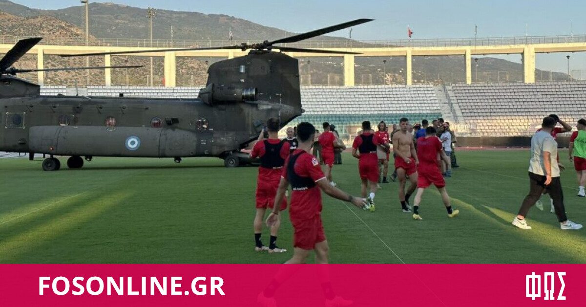 Πανθεσσαλικό Στάδιο: Γέμισαν με είδη πρώτης ανάγκης ένα σινούκ οι ...