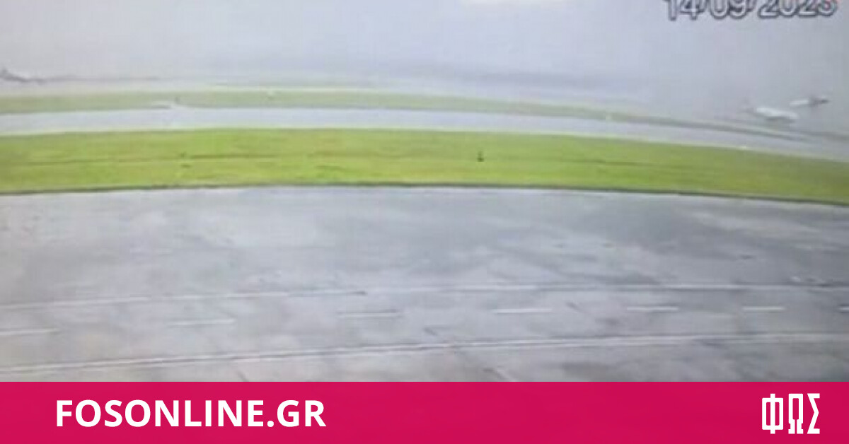 Ινδία: Συντριβή ιδιωτικού τζετ στο αεροδρόμιο της Μουμπάι (vid) - Fosonline